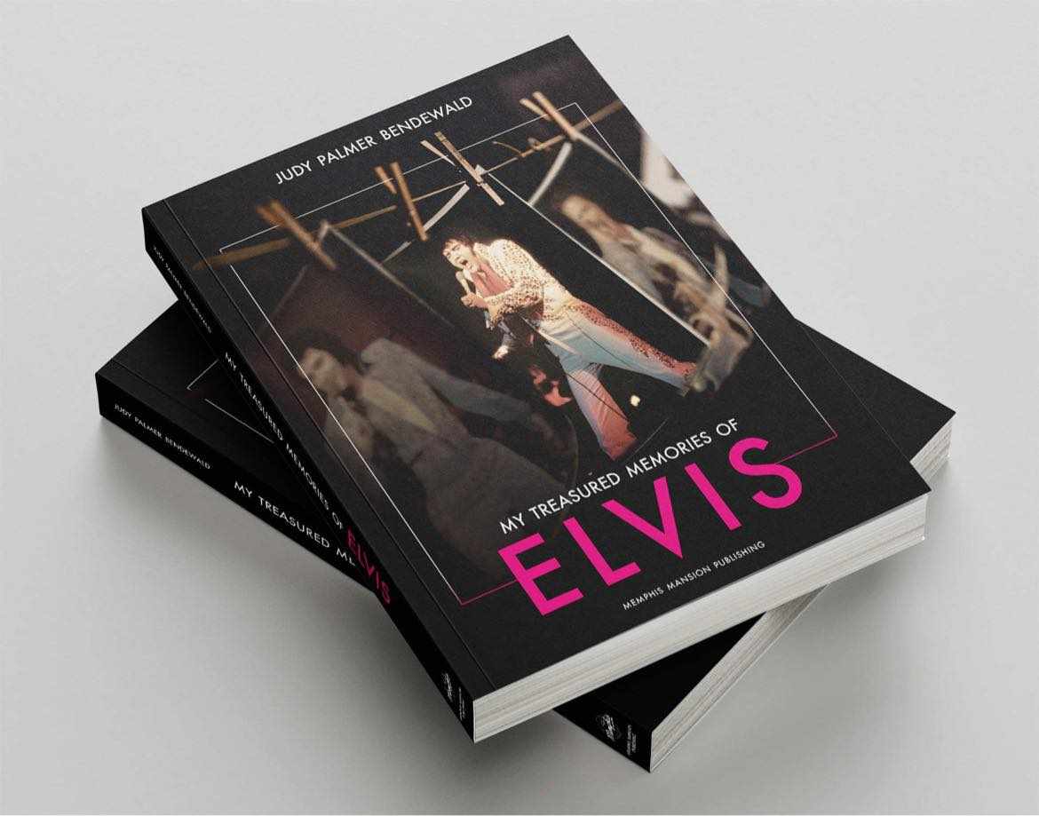 My Treasured Memories Of Elvis - Book by Judy Palmer - Memphis Mansion