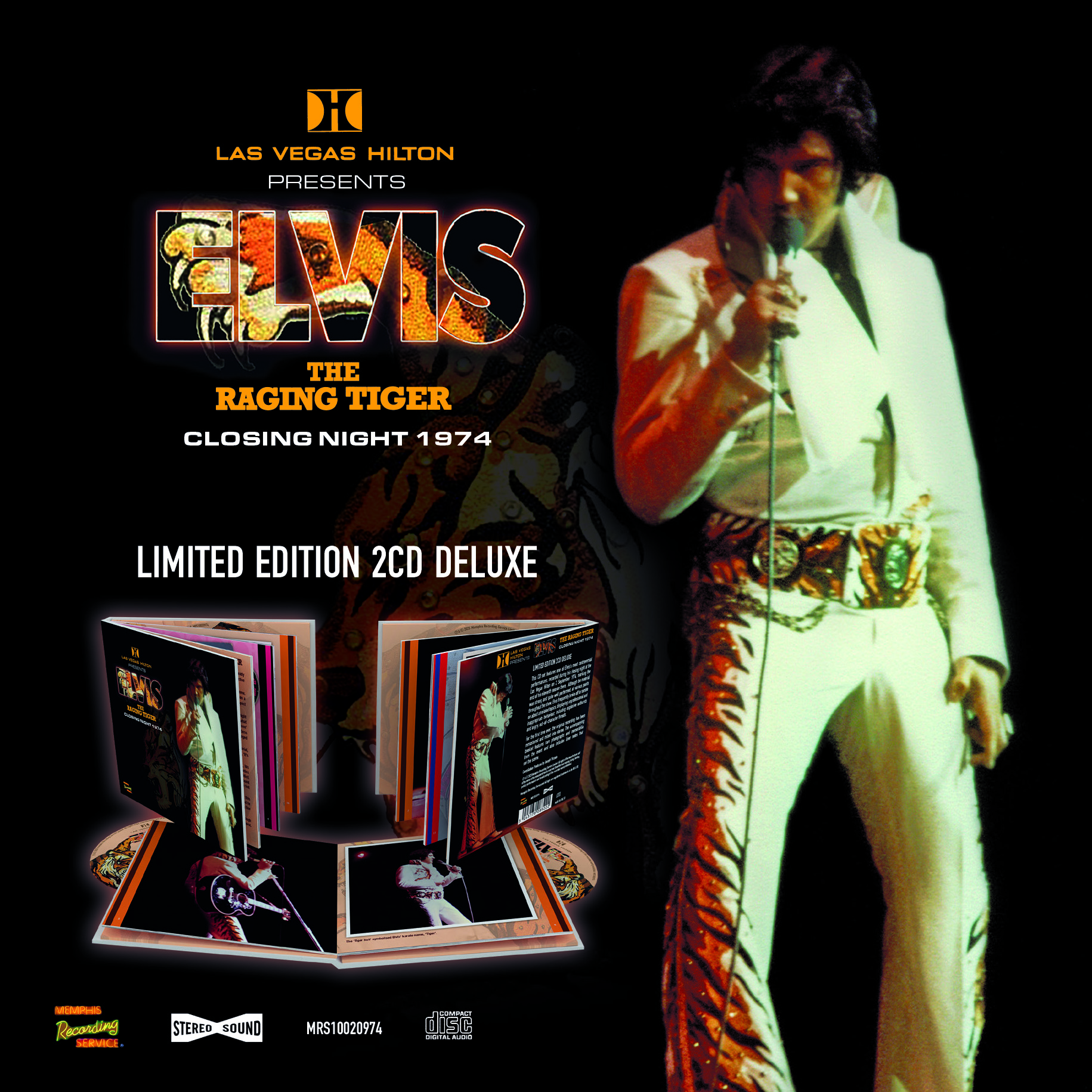 Las Vegas The Raging Tiger (The Closing Night 1974) - MRS - Memphis Mansion